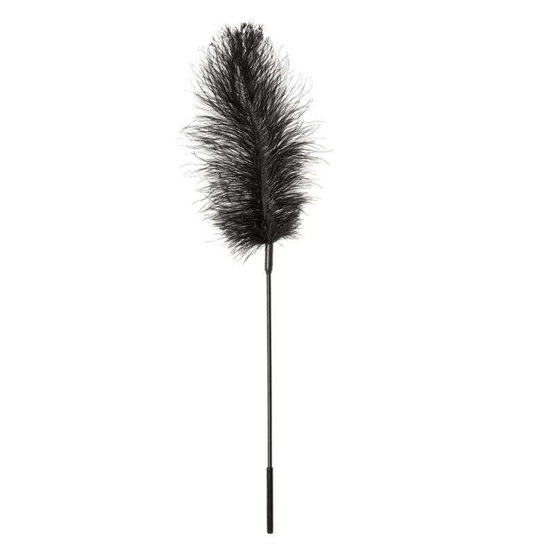 Ostrich Tickler, Black – PASSION AND PURPOSE
